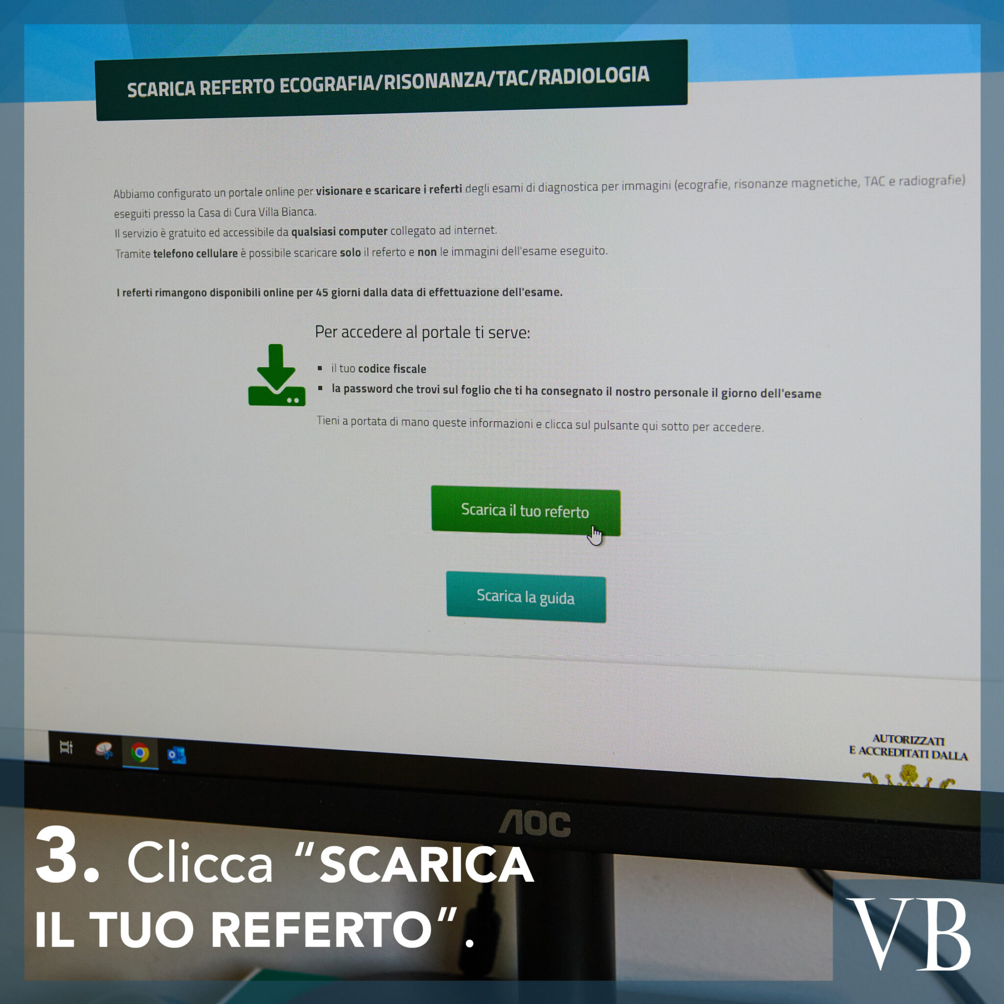 Scarica i referti online con un click! - Casa di Cura Villa Bianca Trento